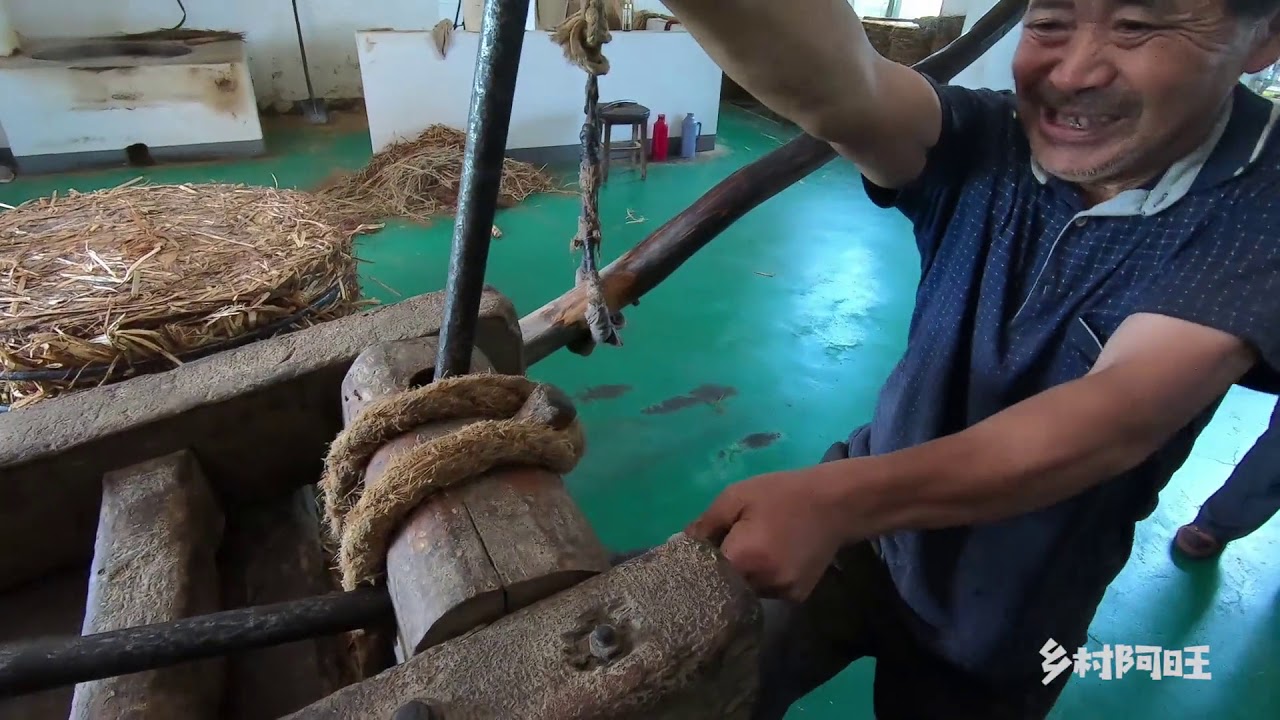 The magical rapeseed oil, the traditional ancient oil extraction method ...
