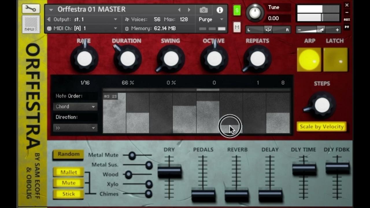 Orffestra Sample Library Demo - YouTube