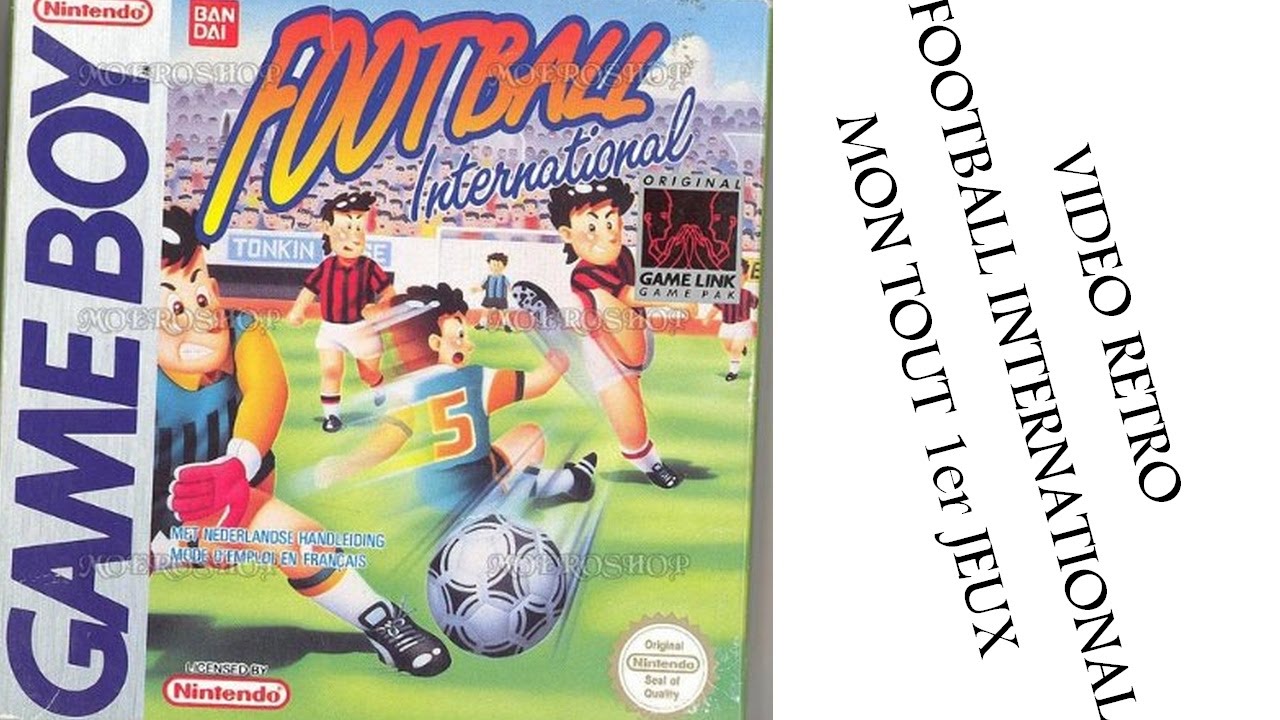 vidéo rétro game boy FOOTBALL INTERNATIONAL - YouTube