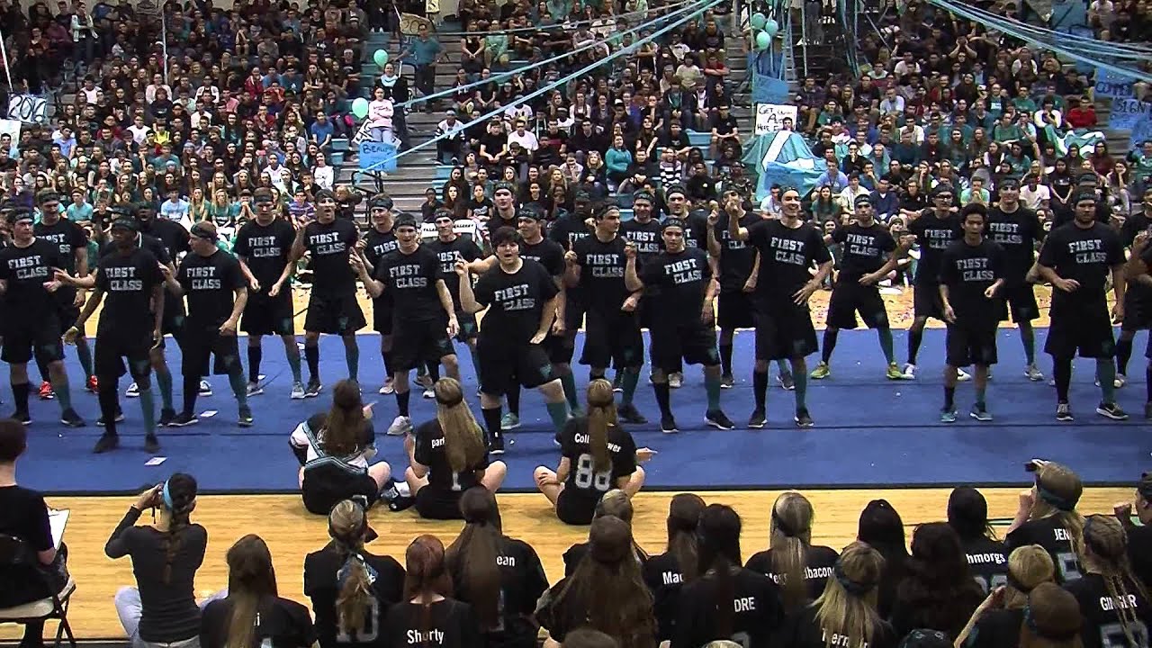 Jensen Beach High Senior Powderpuff Dance 2015 - YouTube