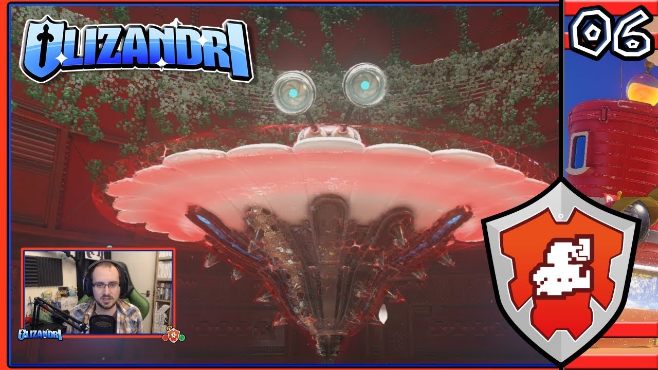 Super Mario Odyssey - The Steam Gardens, Spewart Battle, Secret Flower ...