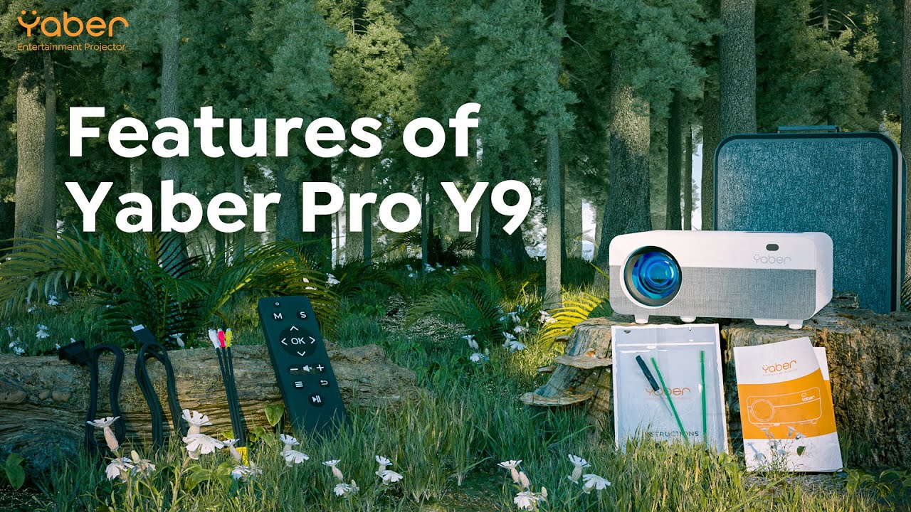 What are the features of the Yaber Pro Y9 projector? - YouTube