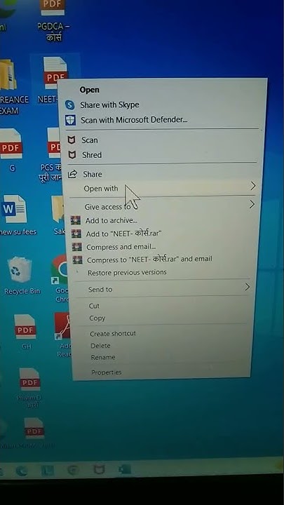 Computer me Pdf open nhi ho rahi he #shorts #computer #computertricks - YouTube