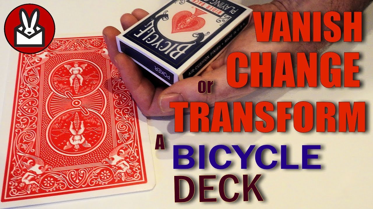 Vanishing or Changing Deck of Cards Magic Trick - YouTube