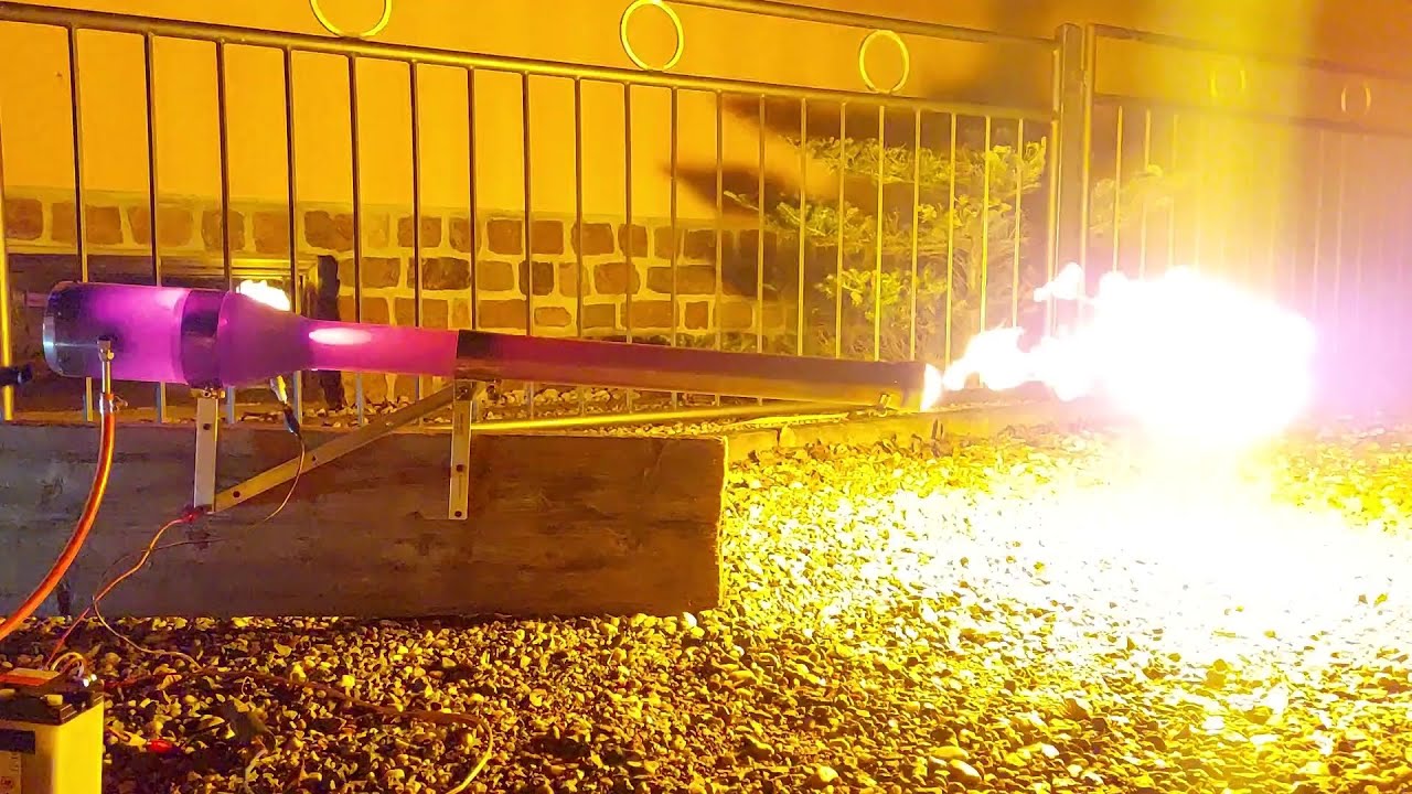 How to build a Pulse jet with Yamaha DT 400 Reed Valve, Happy New Year ...