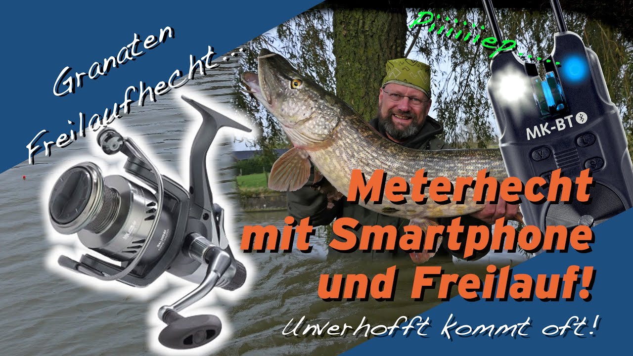 Matze Koch: Meterhecht und Freilaufrolle! - YouTube