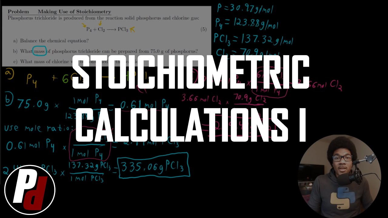 Stoichiometric Calculations I | General Chemistry I | 024 - YouTube