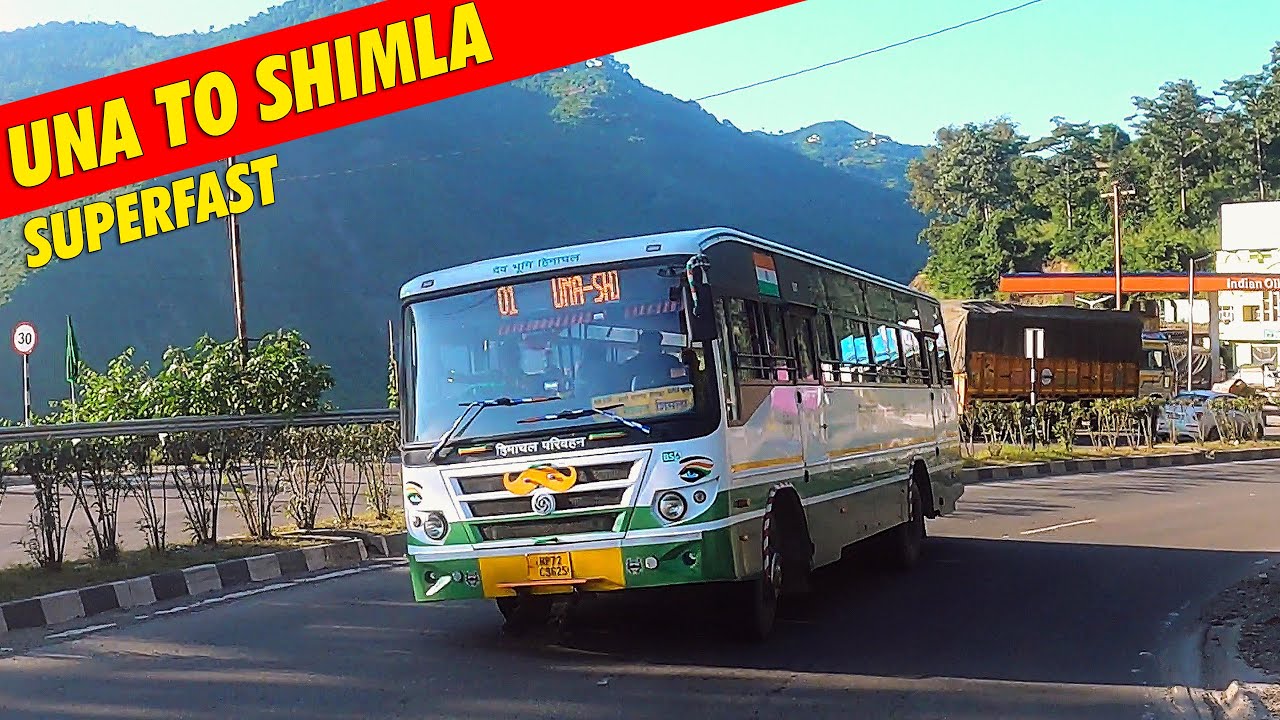 UNA-SHIMLA HRTC Superfast service - Teaser | Himbus - YouTube