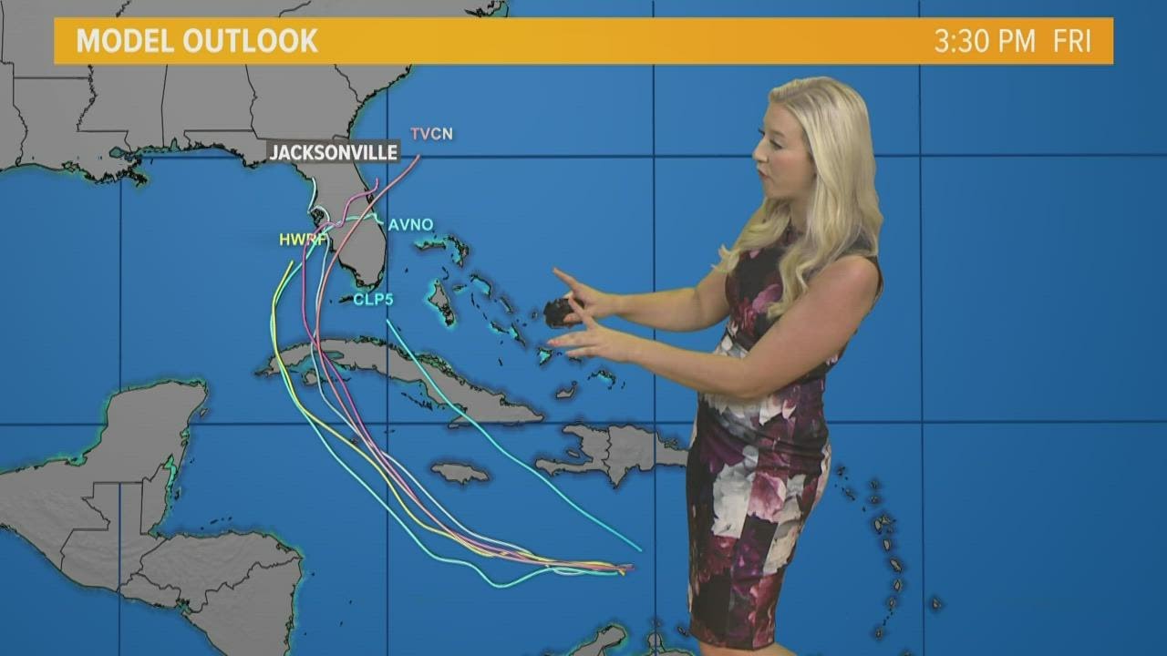 Weather: Looking toward next week, different models of the storm - YouTube