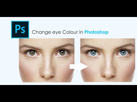 Change eye Color in Photoshop (inspired from unmesh dinda)