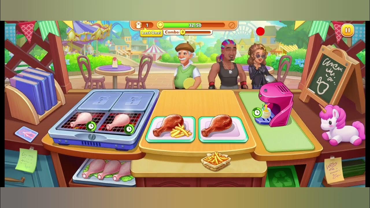 Cooking Wonder - Restaurant Game level 2 - YouTube
