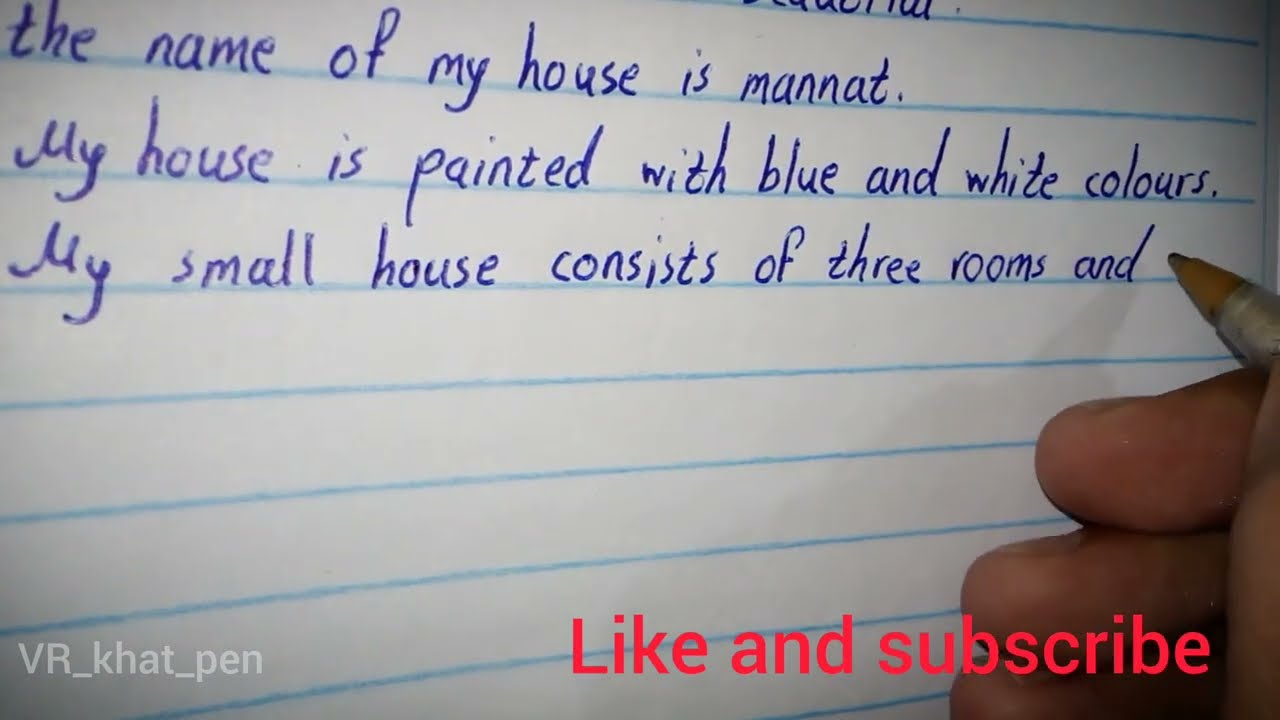 "Introducing Myself in Calligraphy English and Demonstrating My Cursive ...