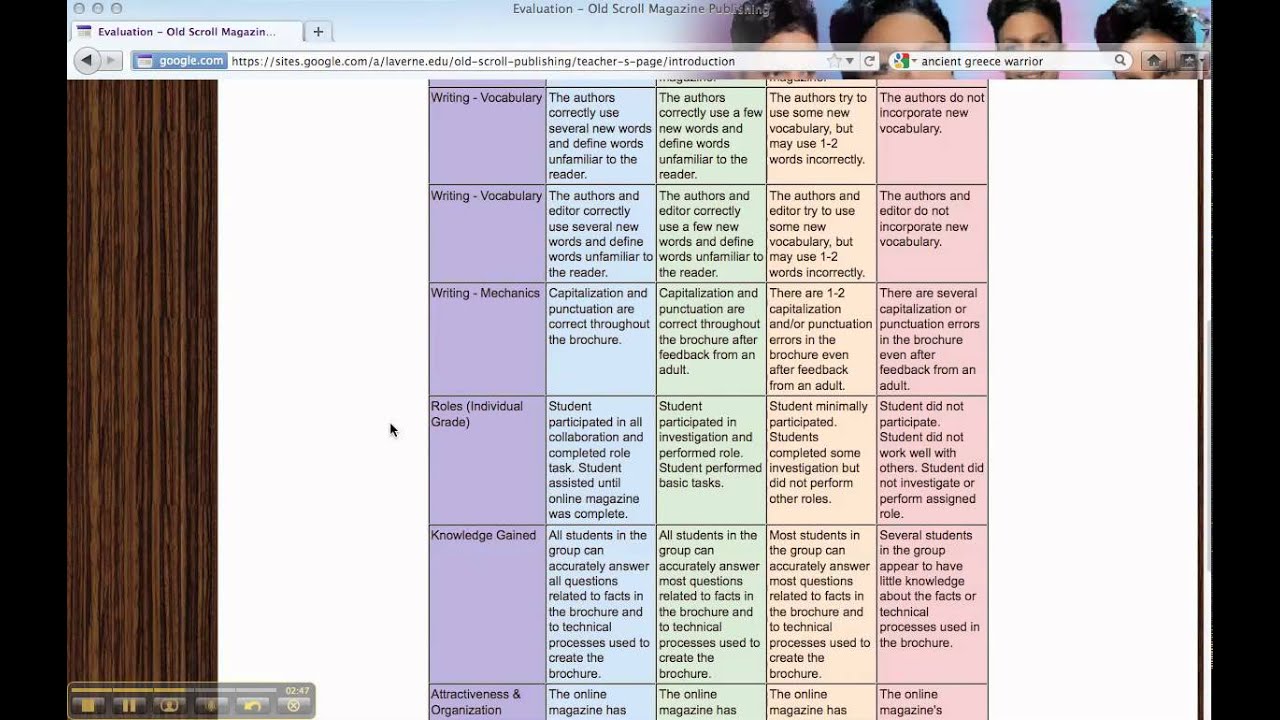 Jennifer Clinkscales' WebQuest Tour - YouTube