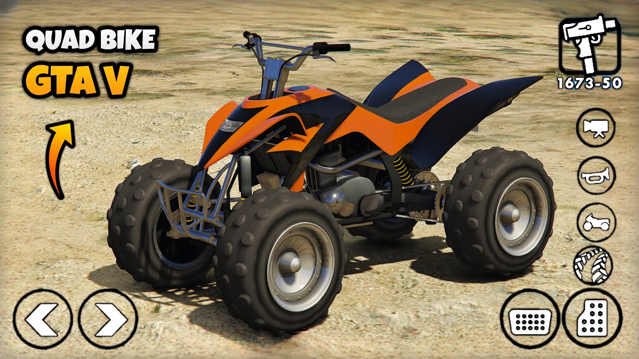 [1MB] GTA V Quad Bike Mod For GTA San Andreas Android | Modding Master ...