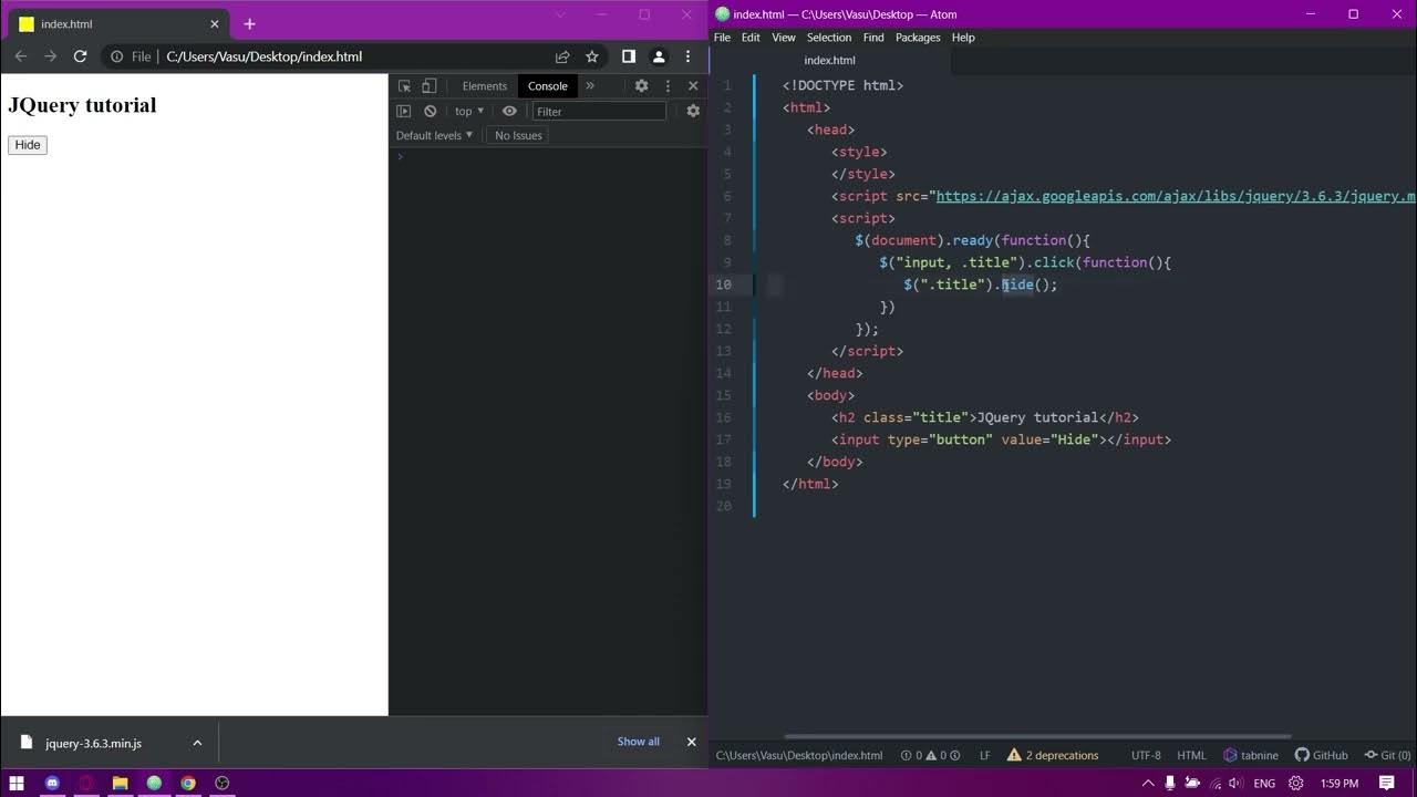 6 4 JQuery - YouTube