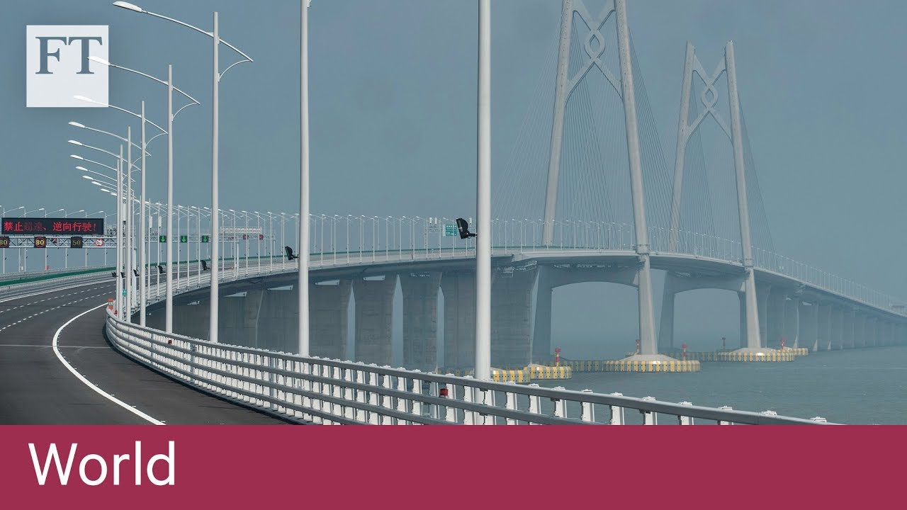 China bridges the gap to Hong Kong - YouTube