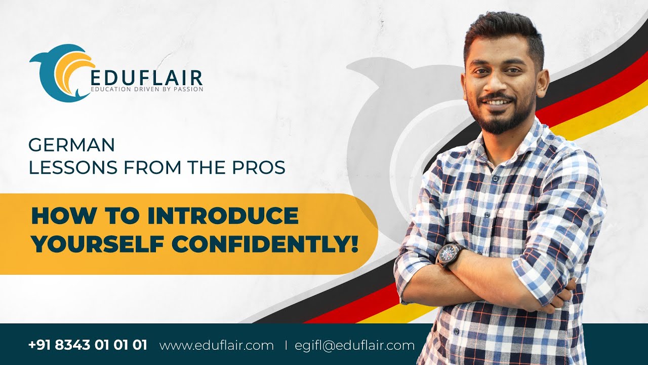 How to Introduce Yourself in German 👋 | Learn German Online 🇩🇪 | German ...