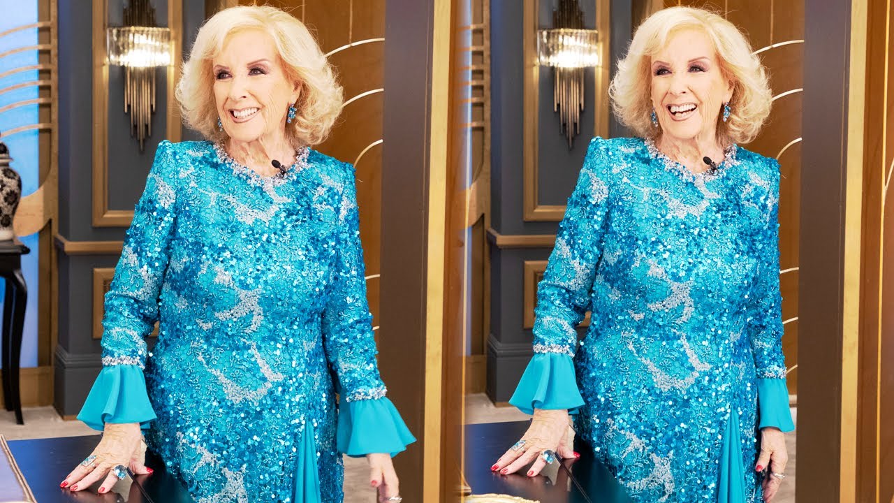 Turquesa y plata, los tonos elegidos por Claudio Cosano para el look de ...