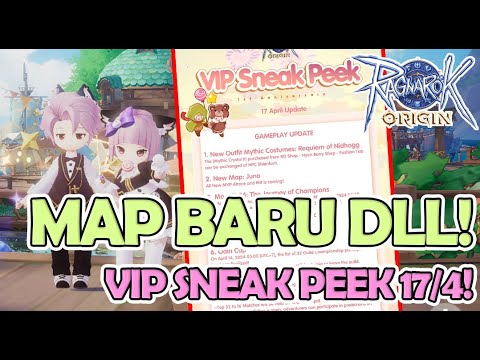 MAP BARU JUNO! CARD BARU DLL! VIP SNEAK PEEK 17/4! ADA UPDATE APA ...