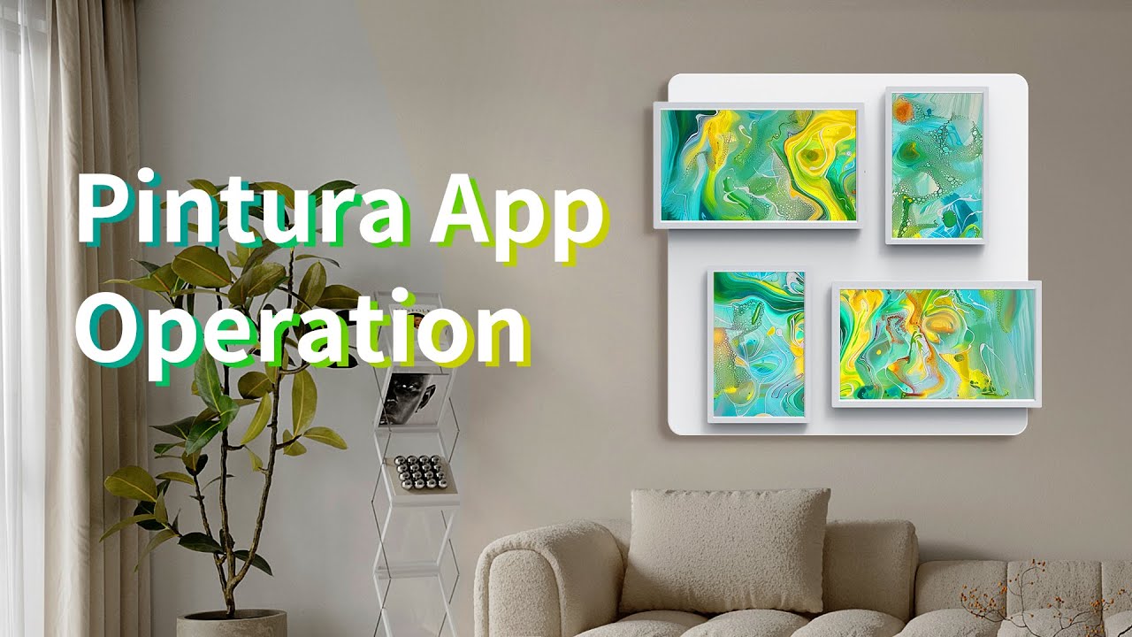 Pintura APP operating manual - YouTube