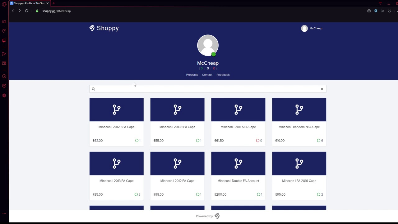 VERYFITED MINECRAFT ACCOUNT SHOP !!! ! SELLY.GG/ATSHOP.IO/SHOPPY.GG ...