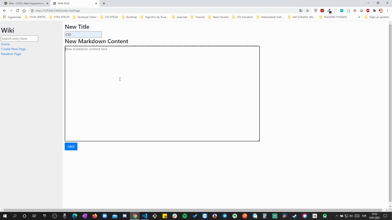 Cs50s Web Programming With Python And Javascript Project 1 Youtube 4729