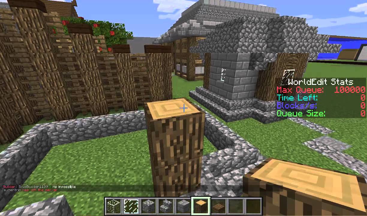 How To build a simple minecraft house ( for newbies ) - YouTube