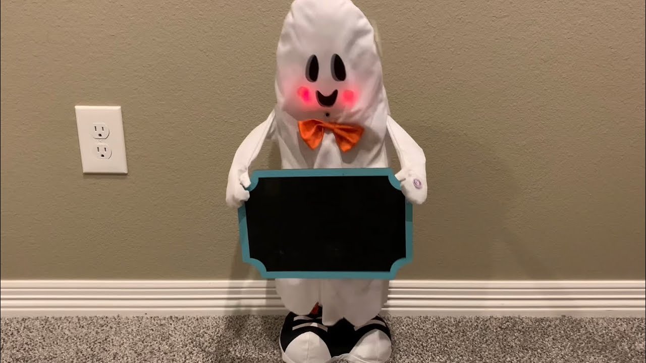 Gemmy-Prototype/Sample-2021-Telescoping Bouncer Greeter-Chalkboard ...