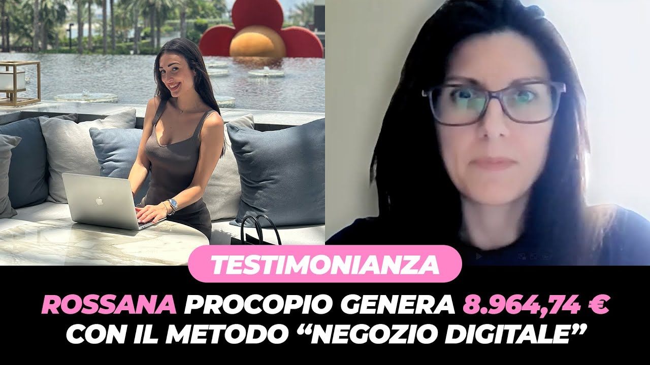 INTERVISTA A ROSSANA | GENERA 8964€ IN 90 GIORNI! - YouTube