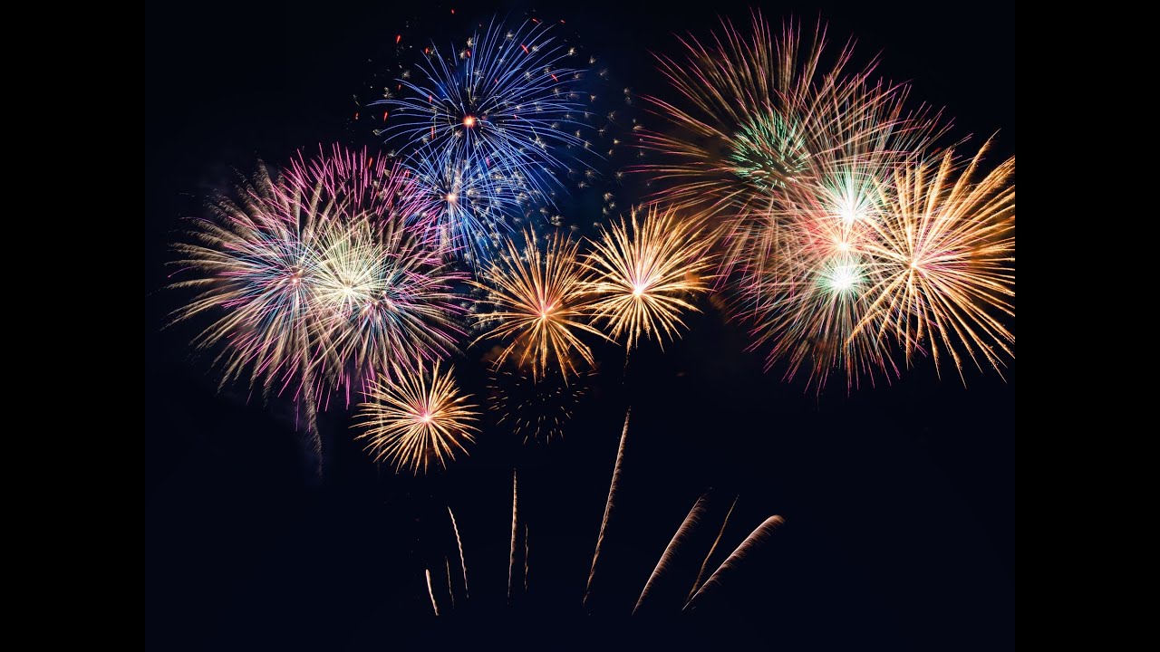 FOOTAGE OF FIREWORK | BUNGA API CANTIK - YouTube