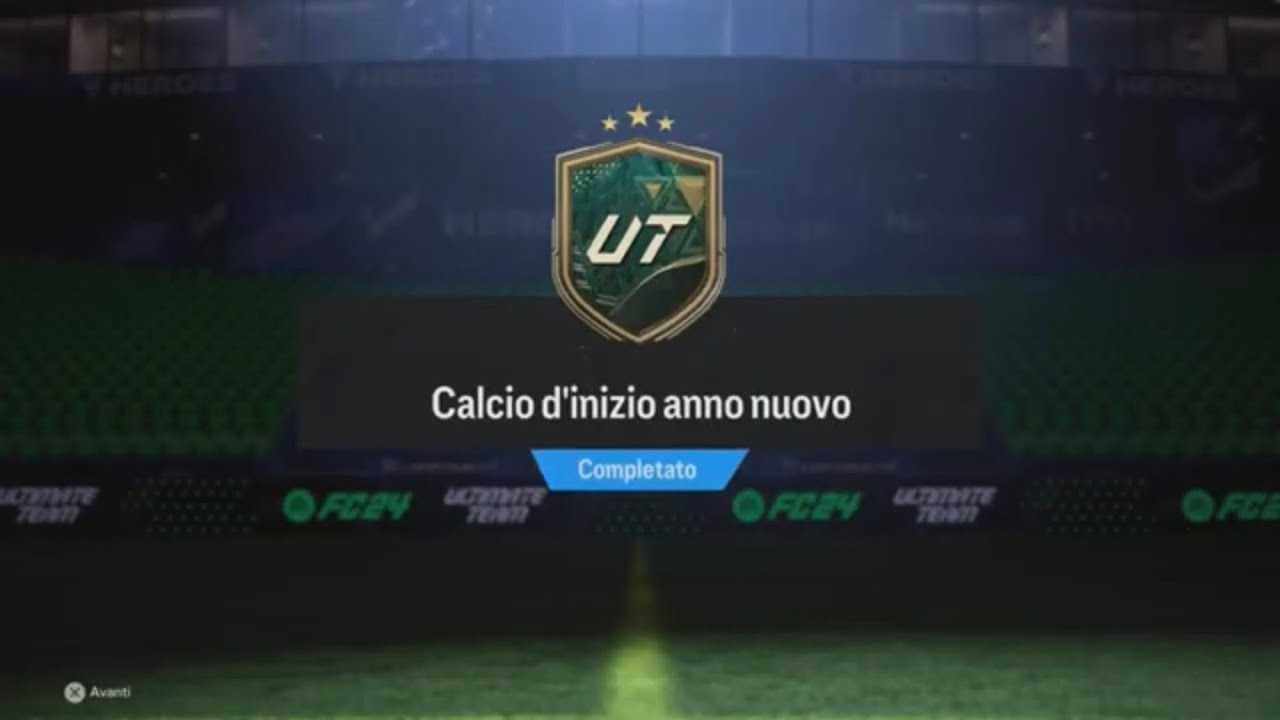 FC24 - WALKOUT - NEW YEAR'S KICK OFF - CALCIO D'INIZIO ANNO NUOVO SQUAD ...