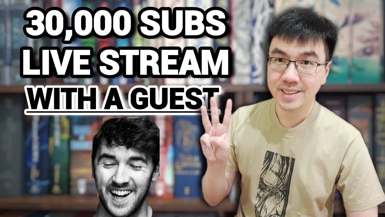 30,000 Subs Livestream. With Ryan Cahill! Ask Us Anything About Books and SFF! - YouTube