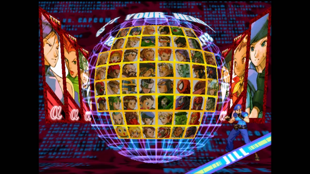 CPS3 Originals - Character Select 1 - YouTube