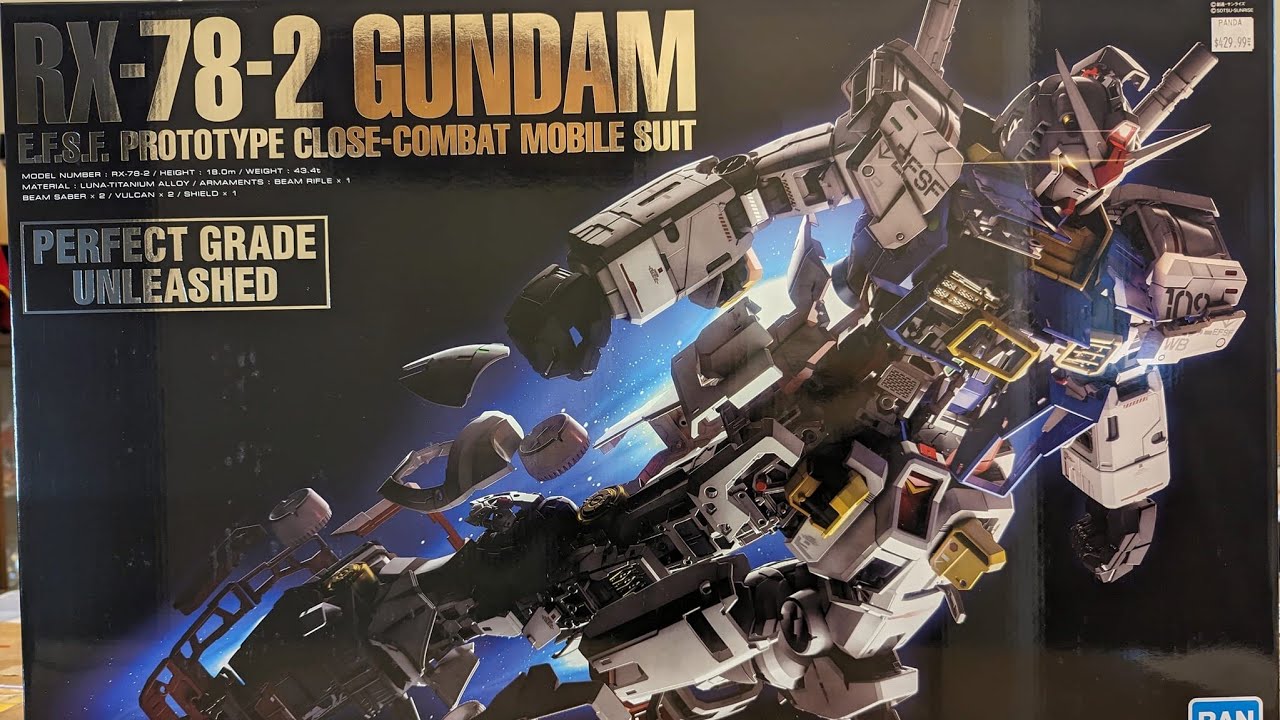 Bandai RX 78 2 GUNDAM --- Perfect Grade Unleashed - YouTube