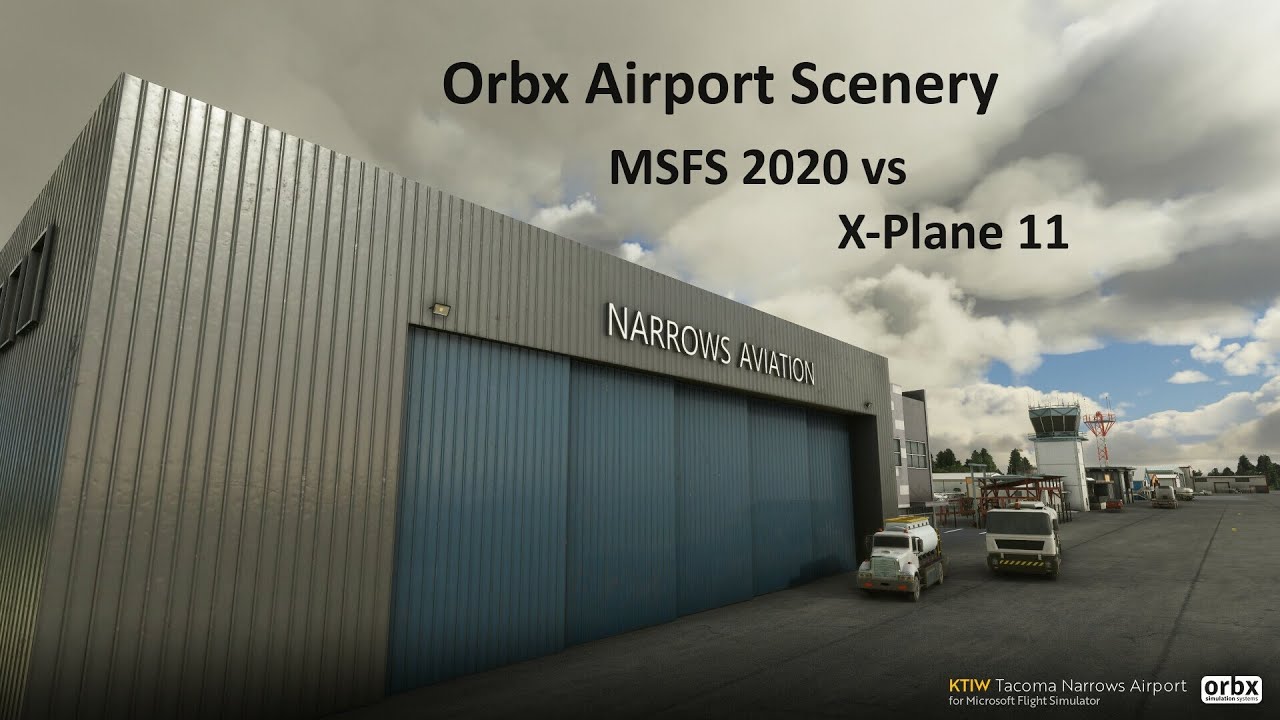 ORBX Airport Scenery for X-Plane and MSFS 2020 Compared to Real World ...