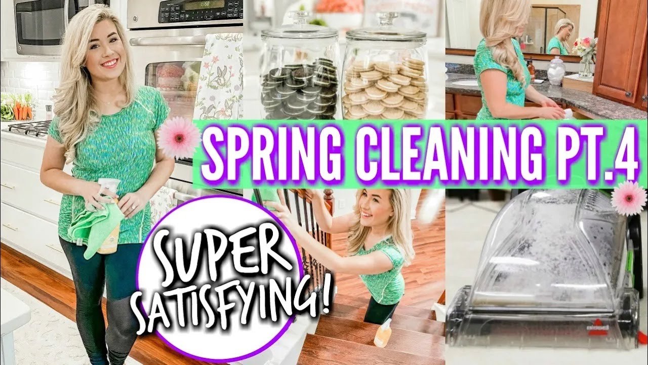 🧼🌸SPRING CLEAN WITH ME | VERY SATISFYING CLEANING MOTIVATION | CLEANING ...