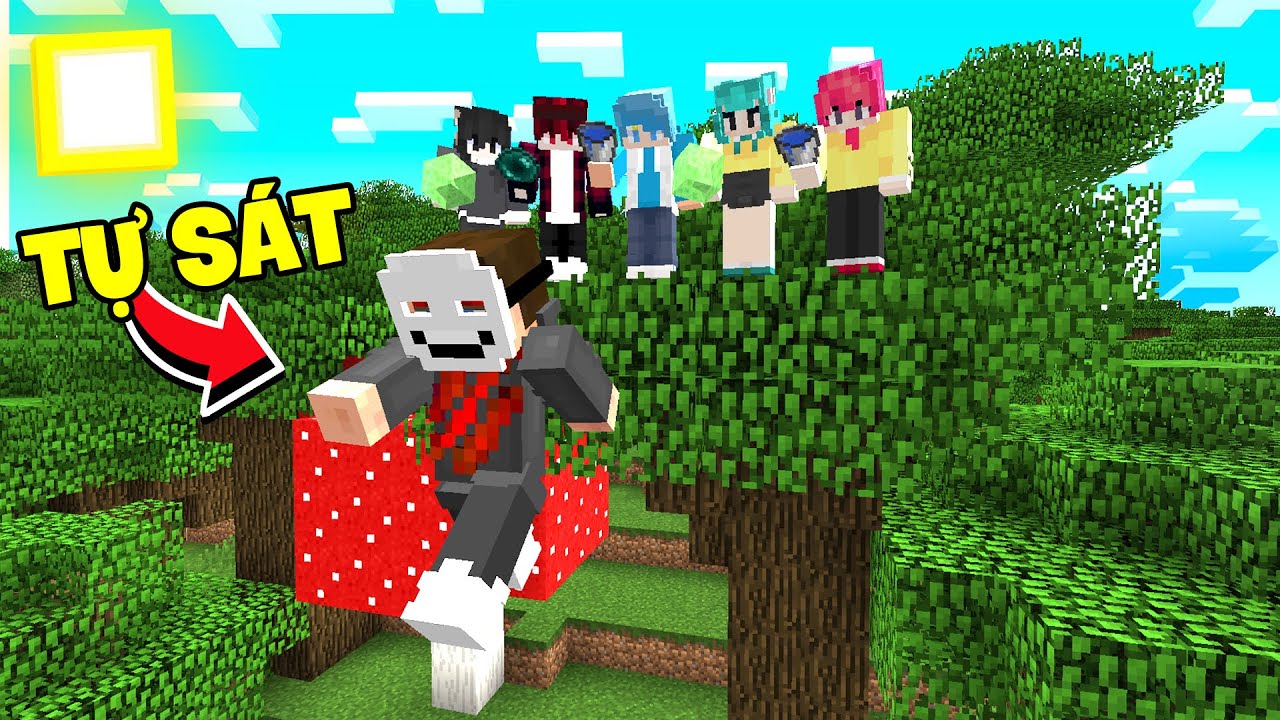 Zeros Minecraft Thử Thách trong 10 Phút Nếu Mình CHẾT Kẻ Săn Người THUA ...