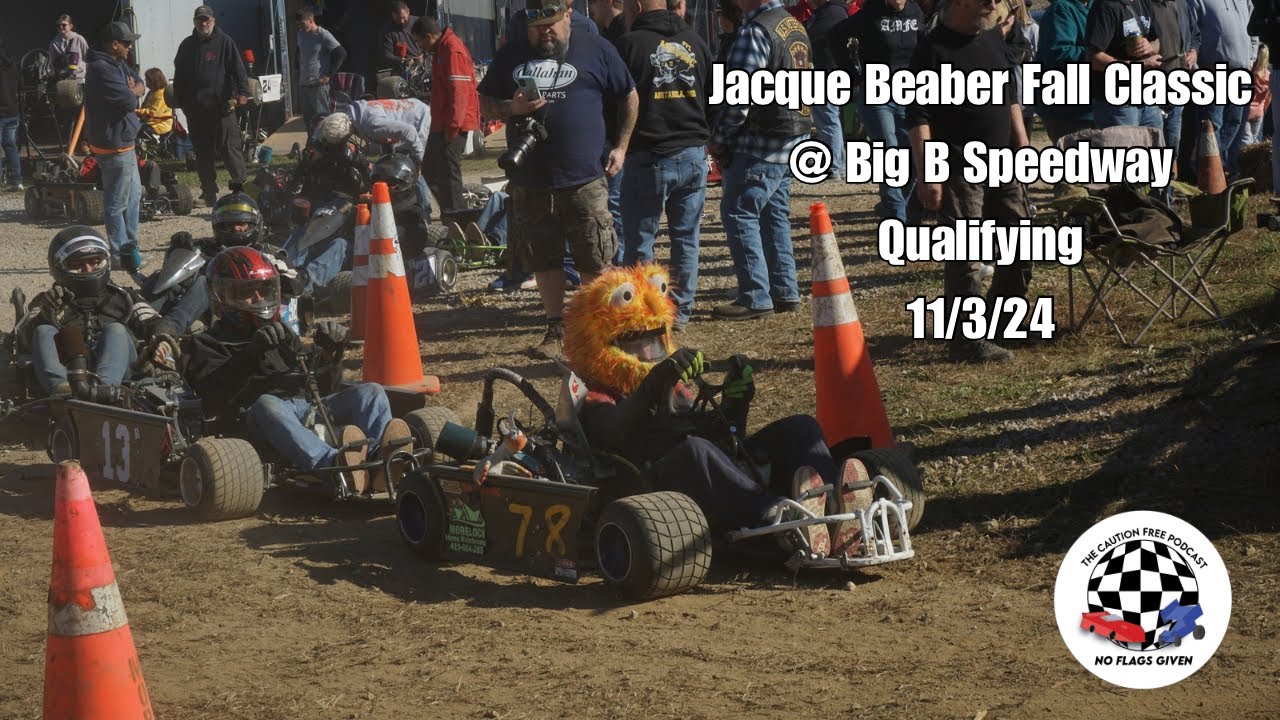 Qualifying at The Jacque Beaber Fall Classic at Big B Speedway on 11/3 ...