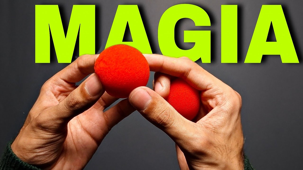 TUTORIAL DI MAGIA CON LE PALLINE DI SPUGNA / FACILE - YouTube