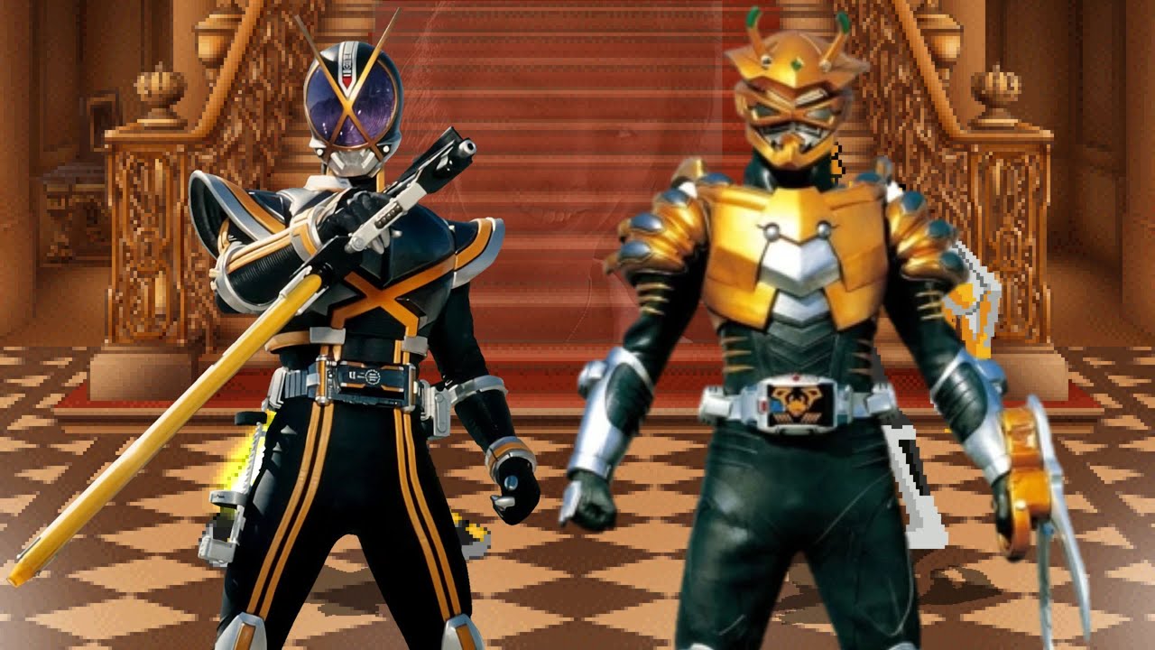 Kamen Rider Kaixa Vs Kamen Rider Scissor - YouTube