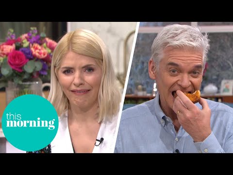 Phillip & Holly React to Chilli and Marmite Hot Cross Buns | This Morning