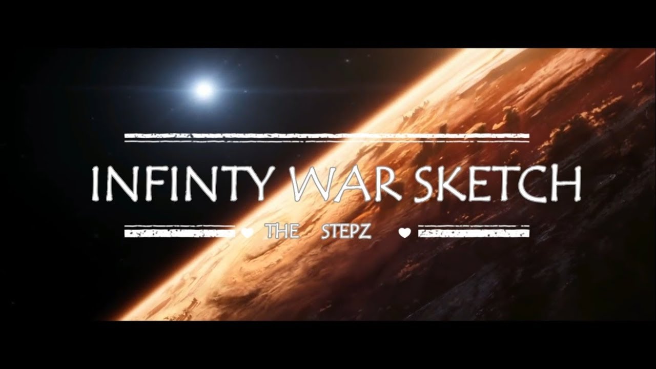 Avengers infinity war sketch ll surprise inside ll watch full video ...