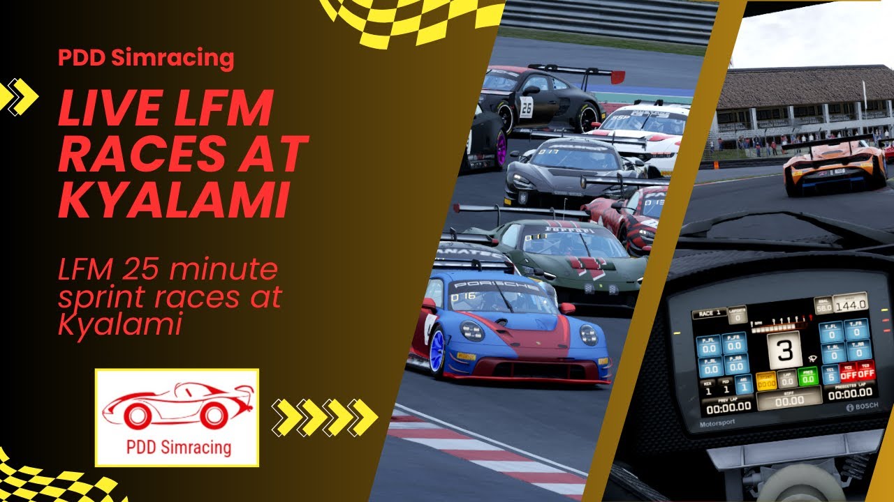 ACC LFM racing at Kyalami - YouTube