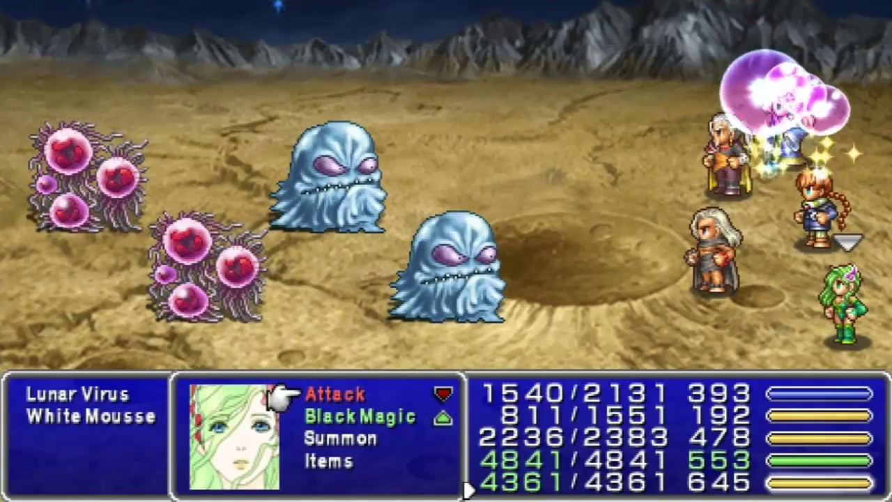 Final Fantasy IV: The Complete Collection - Item Magic Exhibition - YouTube