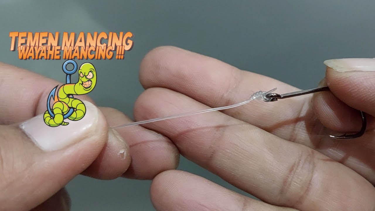 Simpul Kail || Hook Knot - YouTube