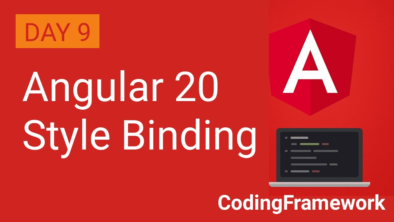 Angular 20 Tutorial Day 9 | Style Binding Explained with Examples - YouTube