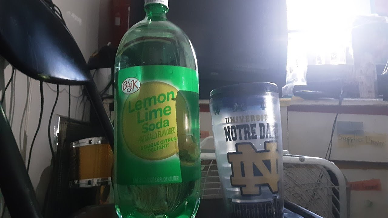 Big K Lemon Lime Soda Review - YouTube