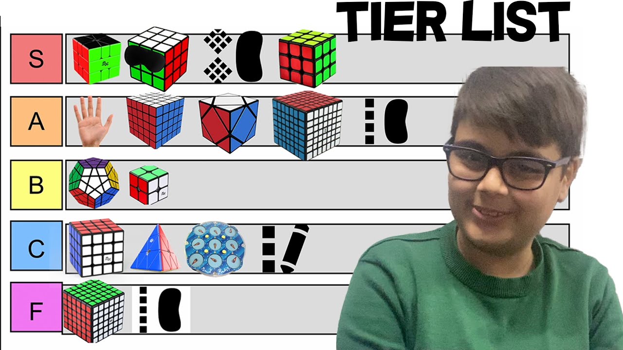 Ranking All The WCA PUZZLES! - YouTube