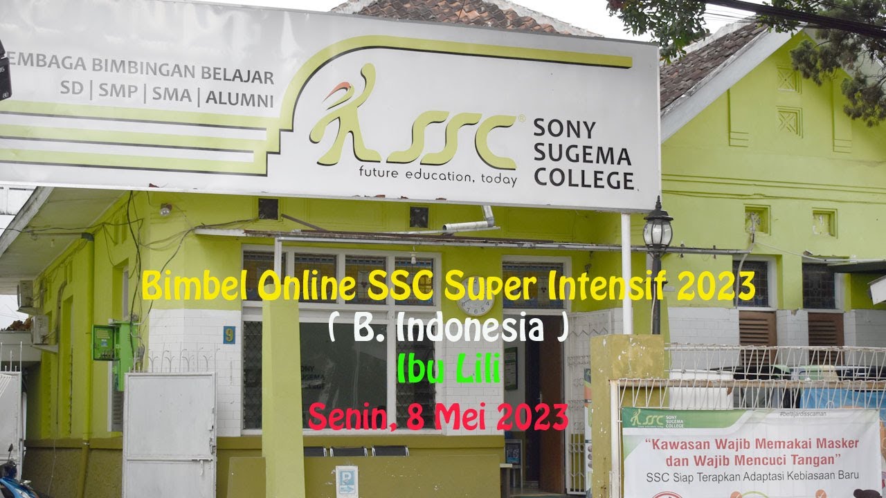 Bimbel Online SSC Super Intensif 2023 - B. Indonesia Tentor Ibu Lili ...