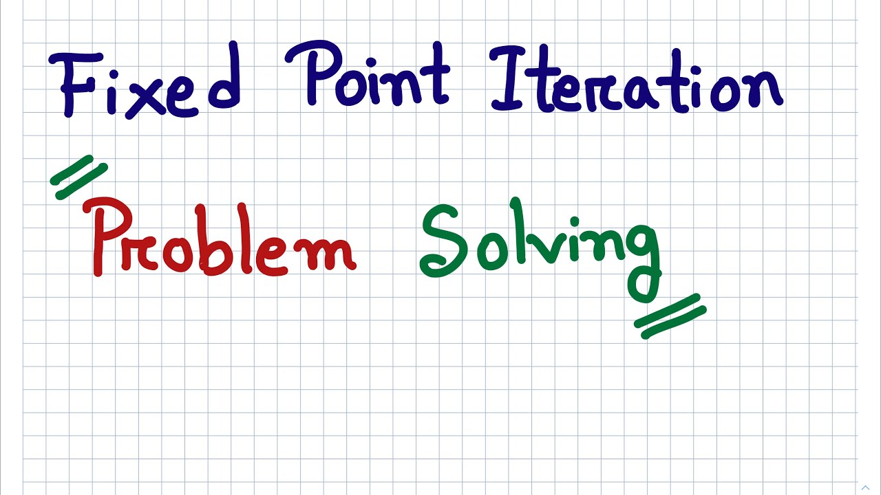 10.Problems of Fixed Point Iteration Method||BSc Honours-2nd year ...